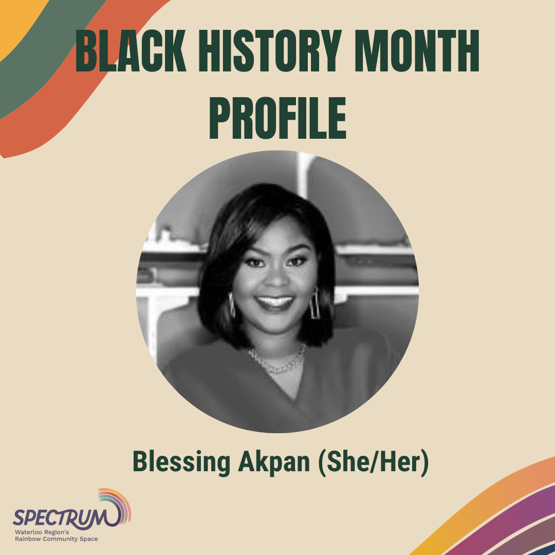 Black History Month Profile on Blessing Akpan - SPECTRUM