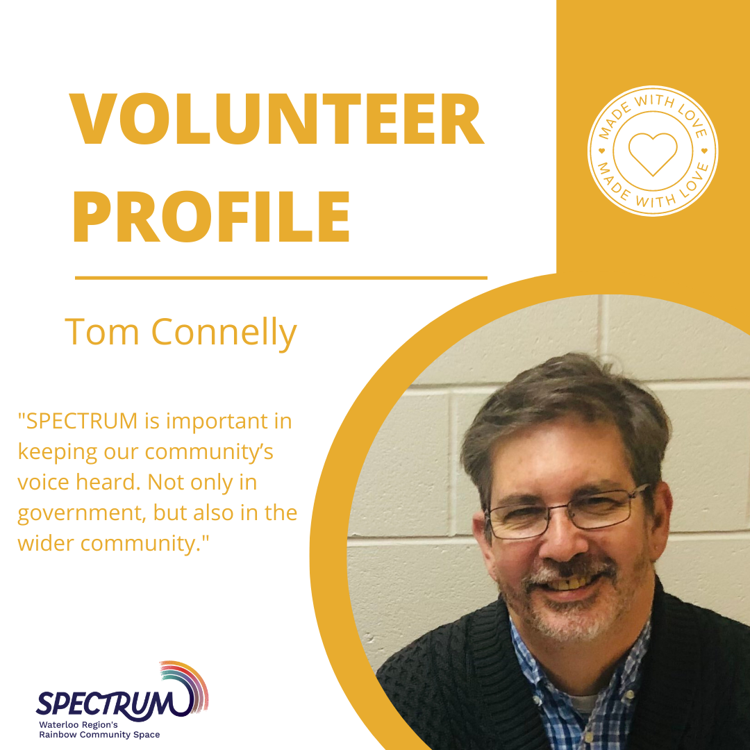 National Volunteer Week: Tom Connelly - SPECTRUM